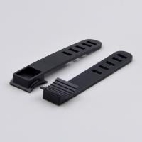China Custom Silicone Zipper Pulls 30x12mm Elastic Rubber Straps 5-20mm Width Personalized Logo for sale