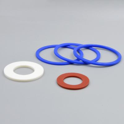 China Custom Silicone EPDM FKM NBR Gaskets Waterproof Washers -40°C to 250°C Shore A 20-80 for sale