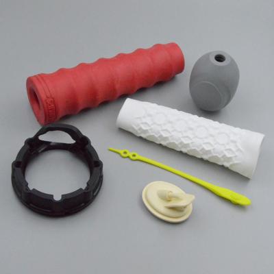 China Custom Silicone Rubber Irregular Parts Rubber Molded Gaskets OEM Shore A 10-80 for sale