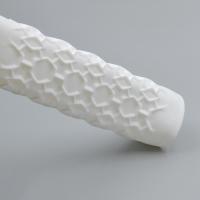 China Custom High Elastic Silicone Tennis Racket Anti Slip Grip Cover 3D Texture 360 Degree Grip for sale
