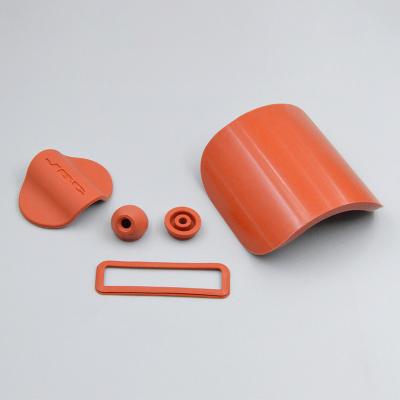 China Custom Silicone Rubber Injection Molded Gaskets Seals -60°C to +300°C Shore A 10-80 for sale