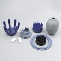 China Custom Molded Silicone Rubber Parts with ±0.1mm Tolerance and 0.2mm Wall Thickness for sale