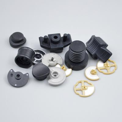 China Custom Rubber Silicone EPDM Nitrile Molded Parts Gaskets 20-90 Shore A ISO 9001 for sale