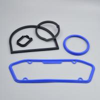 China Custom Heat Resistant Rubber Silicone Sealing Rings O Rings Irregular Parts 300C for sale