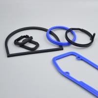 China Custom Heat Resistant Rubber Silicone Sealing Rings O Rings Irregular Parts 300C for sale