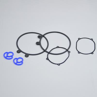 China Custom Rubber Seals OEM ODM ISO9001 NBR Silicone FKM EPDM 30-90 Shore A for sale