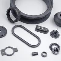 China Custom FKM NBR Silicone Rubber Molded Parts High Temperature Resistance Up to 250C for sale