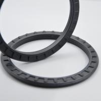 China PPD Double Sided Pneumatic Cylinder Piston Seal NBR 80 Shore A Black Oil Resistant OD 63mm for sale