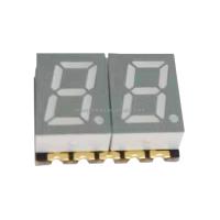 China 0.8 Inch 2 digit Ultra bright White SMD LED Seven Segment Display for sale