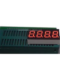 China High Brightness LED 4 Digit 7 Segment Display 0.32 Inch Digit Size Suitable for Industrial and Consumer Electronics for sale