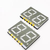 China 0.8 Inch 2 digit Ultra bright White SMD LED Seven Segment Display for sale