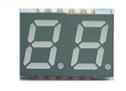 China 0.8 Inch 2 digit Ultra bright White SMD LED Seven Segment Display for sale
