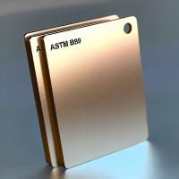 China ASTM B898 Bronze Metal Plate Auto Polished for Titanium and Clad Metal Manufacturing for sale