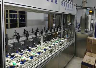 China Class 0.2 DN15 Water Meter Test Bench Systems Controlled By PC Software for sale