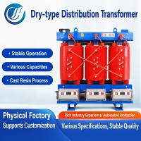 China SCB13-200 kVA-2500KVA Low-Noise Energy-Saving Fireproof & Flame Retardant Dry-Type Transformer for sale