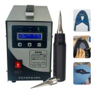 China Handheld Ultrasonic Welding Machine 220V 28kHz 1500W for Footwear Shoe Positioning for sale