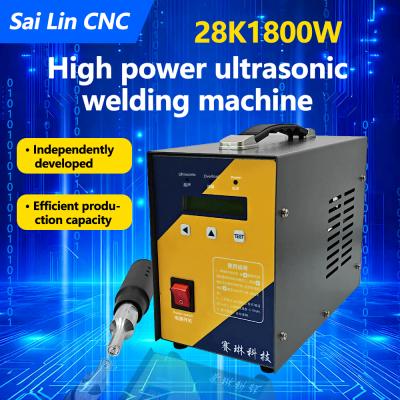China Industrial Grade Ultrasonic Spot Welding Machine 28KHZ 220V 1800W Ergonomic Design for sale