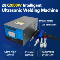 China Portable 2000Watt Ultrasonic Plastic Welding Machine Ergonomic Handheld Tool for sale