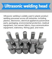 China Portable Aluminum Ultrasonic Generator Welder Horn Transducer Multi Frequency for sale