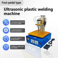 China OEM Tabletop Ultrasonic Spot Welding Machine 220V 28KHZ 2000W Precision Welding for sale