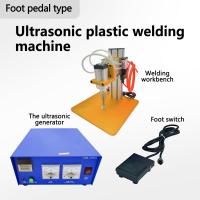 China Industrial Grade Benchtop Ultrasonic Plastic Welder Spot Welding Machine 220V 28KHZ 2000W for sale