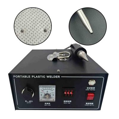 China 35kHz 220V 110V Portable Ultrasonic Welding Machine 1200W Footwear Bonding Machine for sale