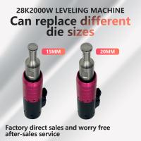 China 28K Ultrasonic Shoe Welding Machine Footwear Industry Ultrasonic Leveling Machine for sale