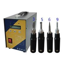 China 28KHz Handheld Ultrasonic Label Bonding Machine Apparel Welding Equipment 1800W for sale