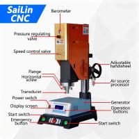 China Manual Digital Benchtop Ultrasonic Plastic Welder 15kHz Intelligent Spot Welding Machine for sale