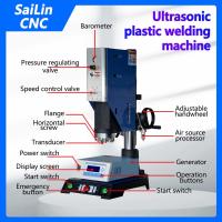 China 220V Benchtop Ultrasonic Plastic Welder 800W-2600W 15-20KHz Plastic Welding Equipment for sale