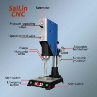 China 220V Desktop Ultrasonic Plastic Shell Welding Machine 15K 20KHz Touch Screen Interface for sale