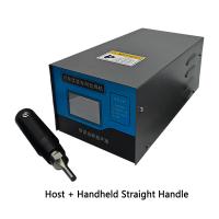 China Portable Design Ultrasonic Textile Welding Machine Plastic Welding Equipment 28KHz 220V for sale