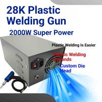 China 220V 28KHz 2000W Handheld Ultrasonic Plastic Welding Machine for sale