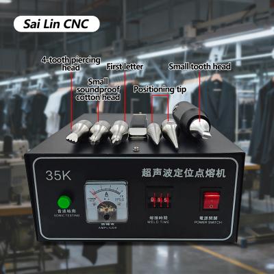 China 1200W 35KHZ Ultrasonic Labeling Machine , Convenient Handle Label Attaching Machine for sale