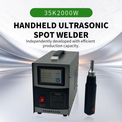 China Portable Hand Ultrasonic Spot Welding Machine 35K 2000w For Automotive Industry for sale