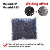 China Black Color ABS PP Virgin Resin Particles Ultrasonic Plastic Welding Materials for sale