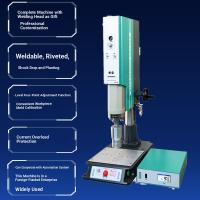 China Vertical Digital Ultrasonic Spot Welding Machine 15kHz 2.5kW Touchscreen Control for sale