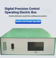 China Vertical Digital Ultrasonic Spot Welding Machine 15kHz 2.5kW Touchscreen Control for sale