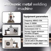 China 40KHz High Frequency UItrasonic Metal Welding Machine 2000W Pneumatic Drive Design for sale