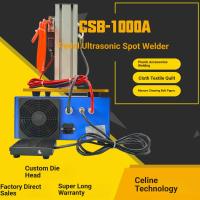 China Precision Desktop Ultrasonic Welding Machine Pedal Operation 35KHz 220V 1500W for sale