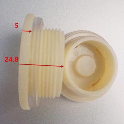 China Customized ABS Plastic Thread Injection Part 18x1mm for Electrical Accessories for sale
