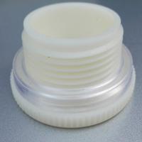 China Custom Black ABS Injection Molded Rod Pipe Plastic Thread Parts Precision 0.3mm for sale