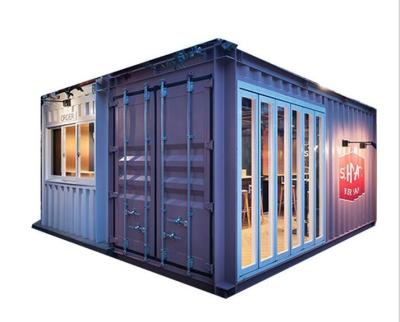 China Custom 40FT Container House Modular Living Accommodation 5850x6300x2560mm Steel for sale