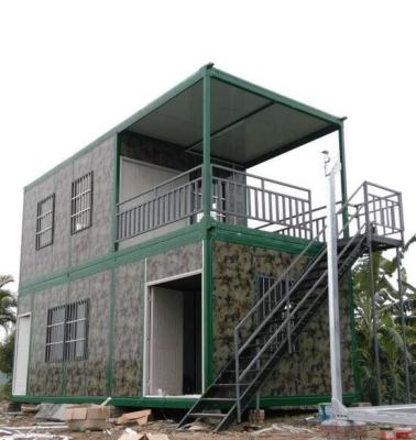 China Light Steel Expandable Container House 5850x6300mm Eco Friendly Prefab Home for sale