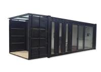 China Modular Prefabricated Container Home 20ft Expandable Steel Structure House Customizable for sale