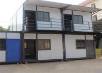 China Modern Luxury Custom Container House Light Weight Quick Installation 5850x6300x2560mm for sale