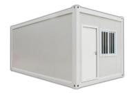 China Custom Flat Pack Container House 5850x6300mm Wind Resistant Expandable Steel Structure for sale