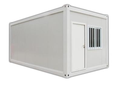 China Custom Flat Pack Container House 5850x6300mm Wind Resistant Expandable Steel Structure for sale