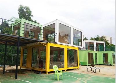 China Light Weight  Steel Luxurious Custom Container House Large Construction Area for sale
