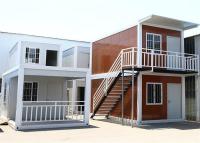 China Custom Expandable Container House 5850x6300mm Quick Assembly Steel Prefab Home for sale